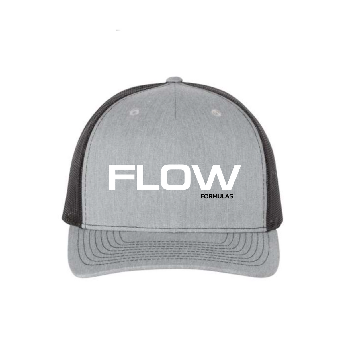 Flow Formulas Heather Grey Trucker Hat