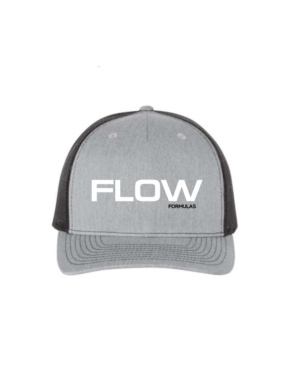 Flow Formulas Heather Grey Trucker Hat